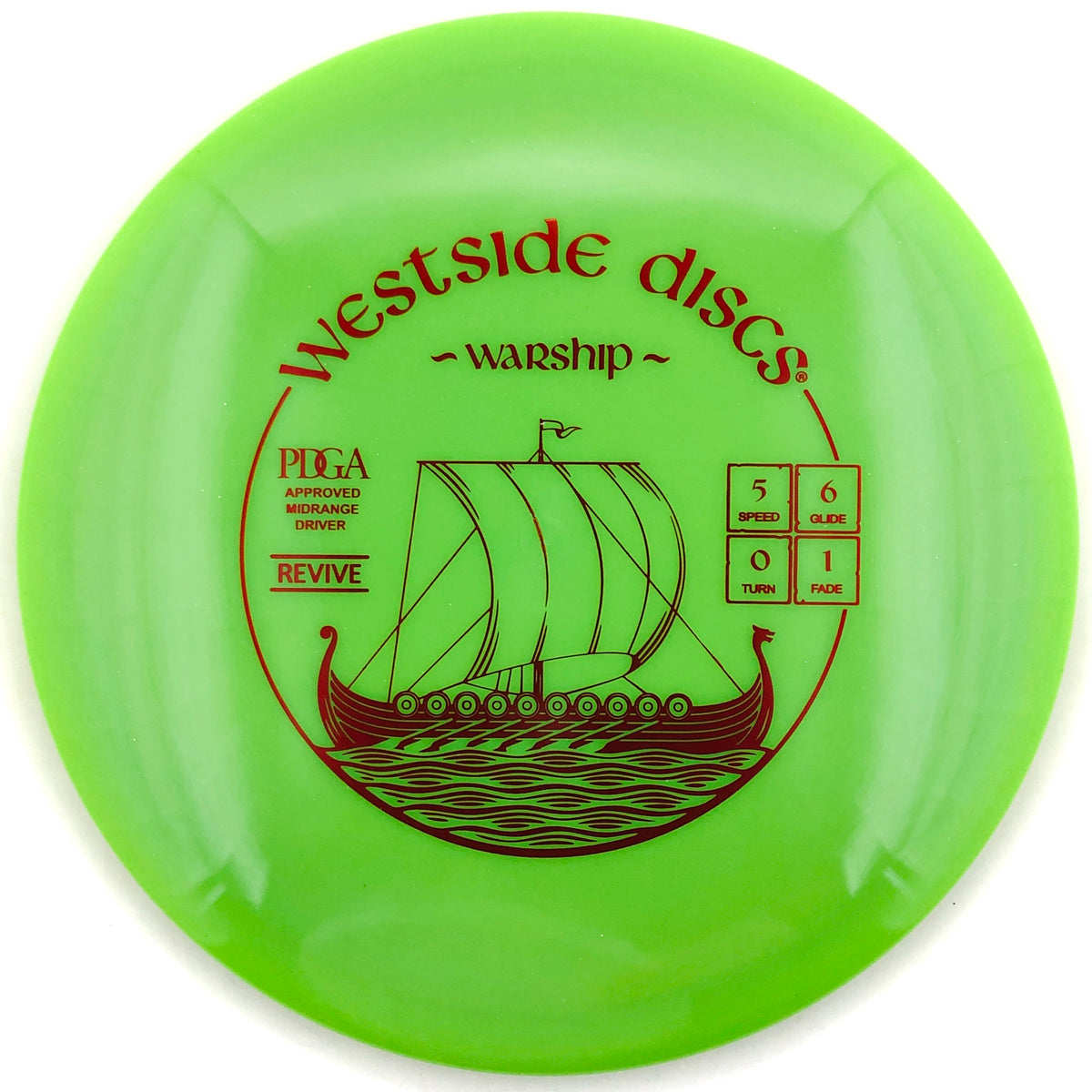 Westside Discs Revive Warship – Island Disc Golf Company